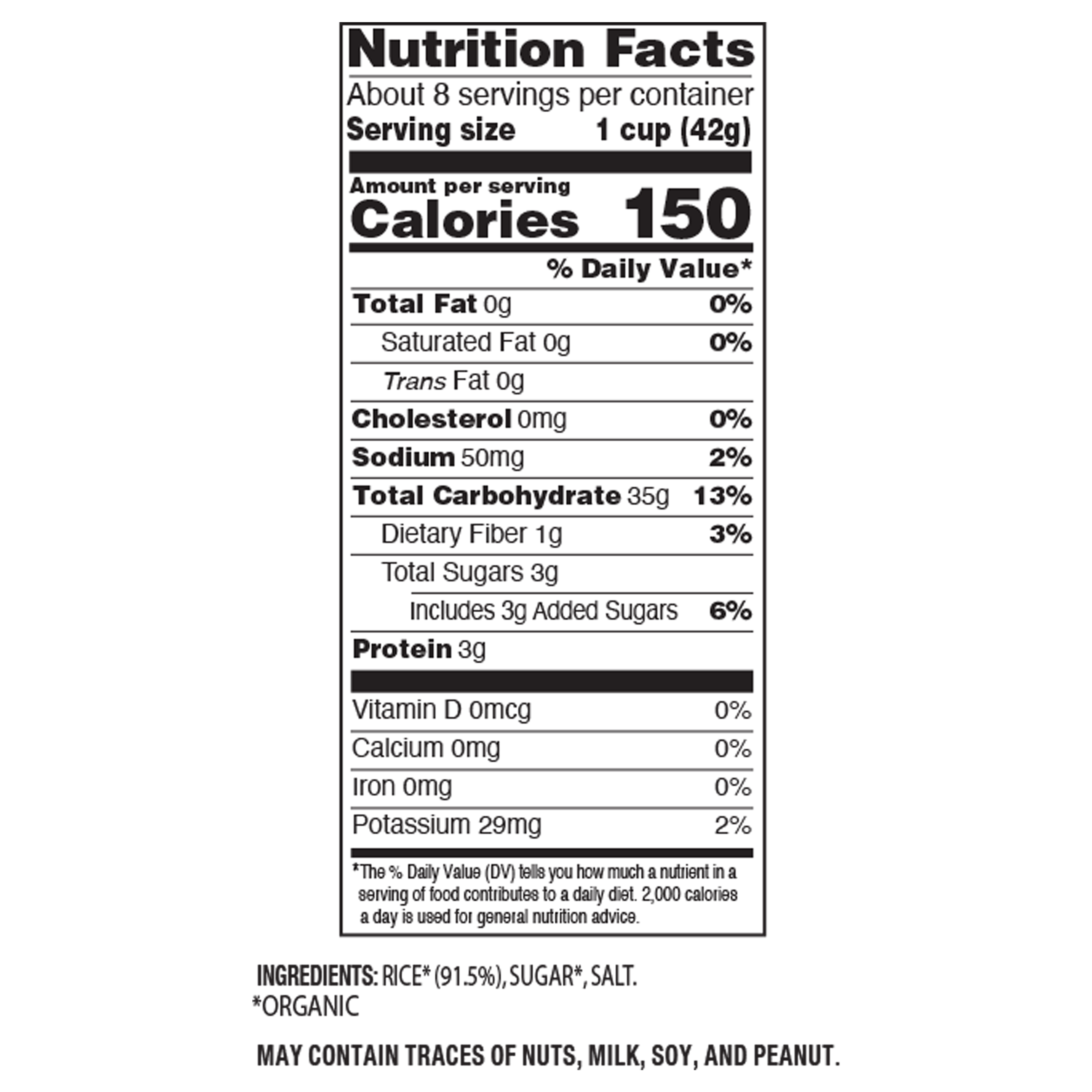 Organic Rice Crisps (GF), 10.6 OZ | Natural Grocers