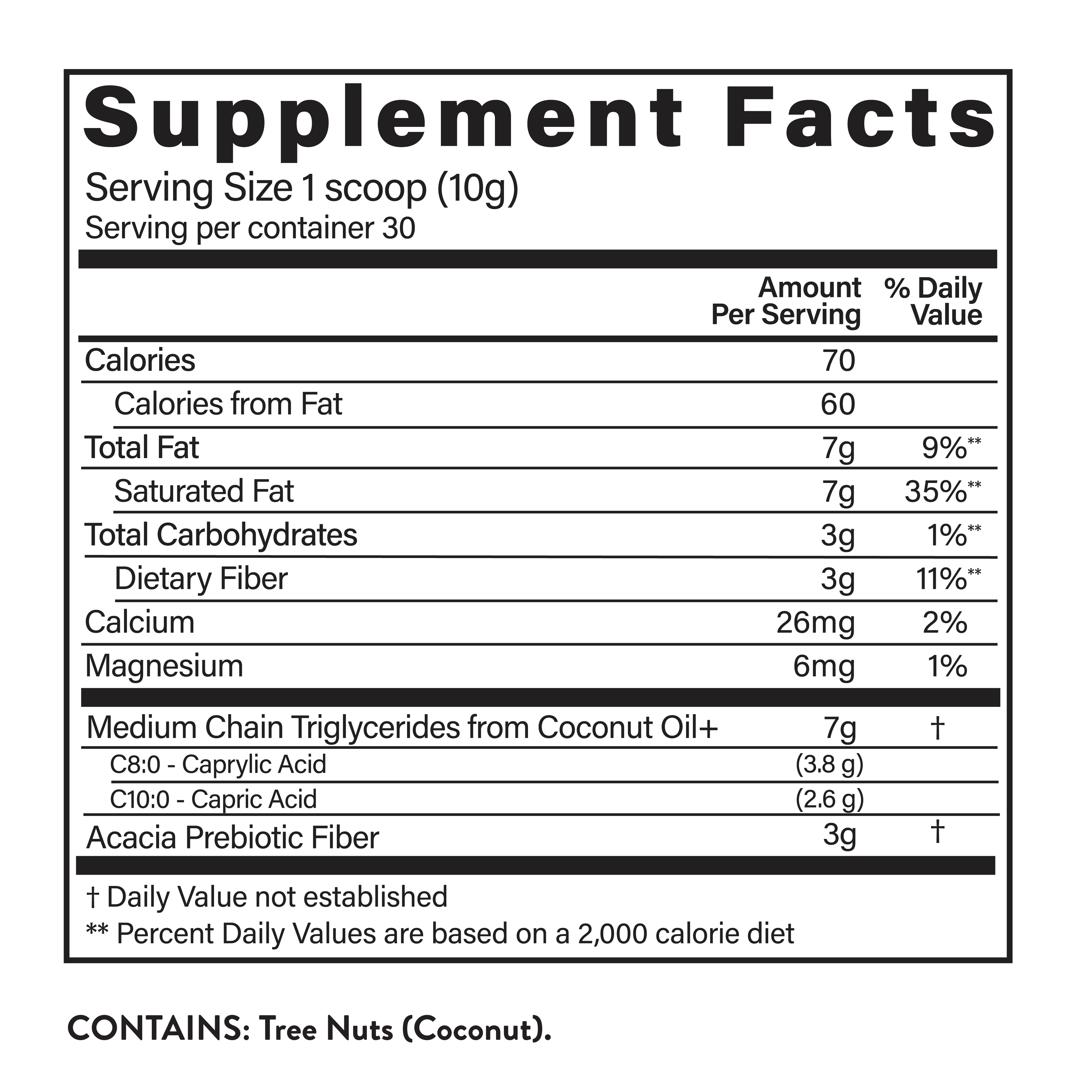 MCT Powder C8/C10, 11 OZ | Natural Grocers