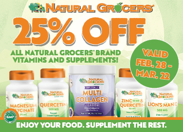 Natural Grocers® Brand Supplements | Natural Grocers