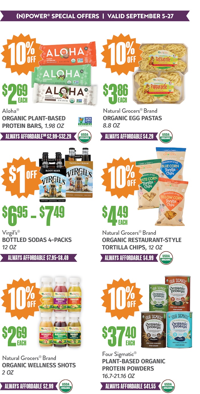 Mobile App Exclusive: Power Deals | Natural Grocers