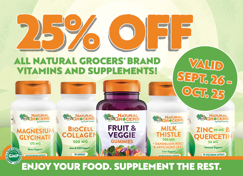 Natural Grocers® Brand Supplements | Natural Grocers