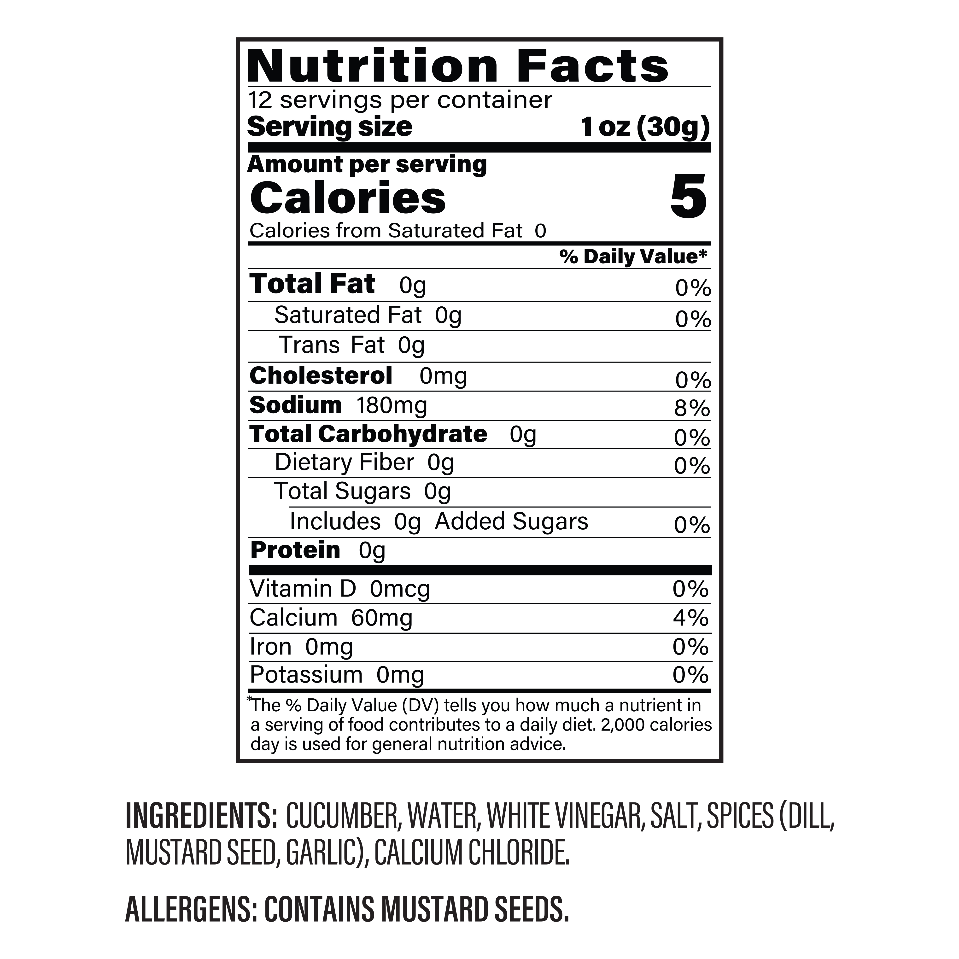 Non-GMO Whole Dill Pickles 24 OZ | Natural Grocers