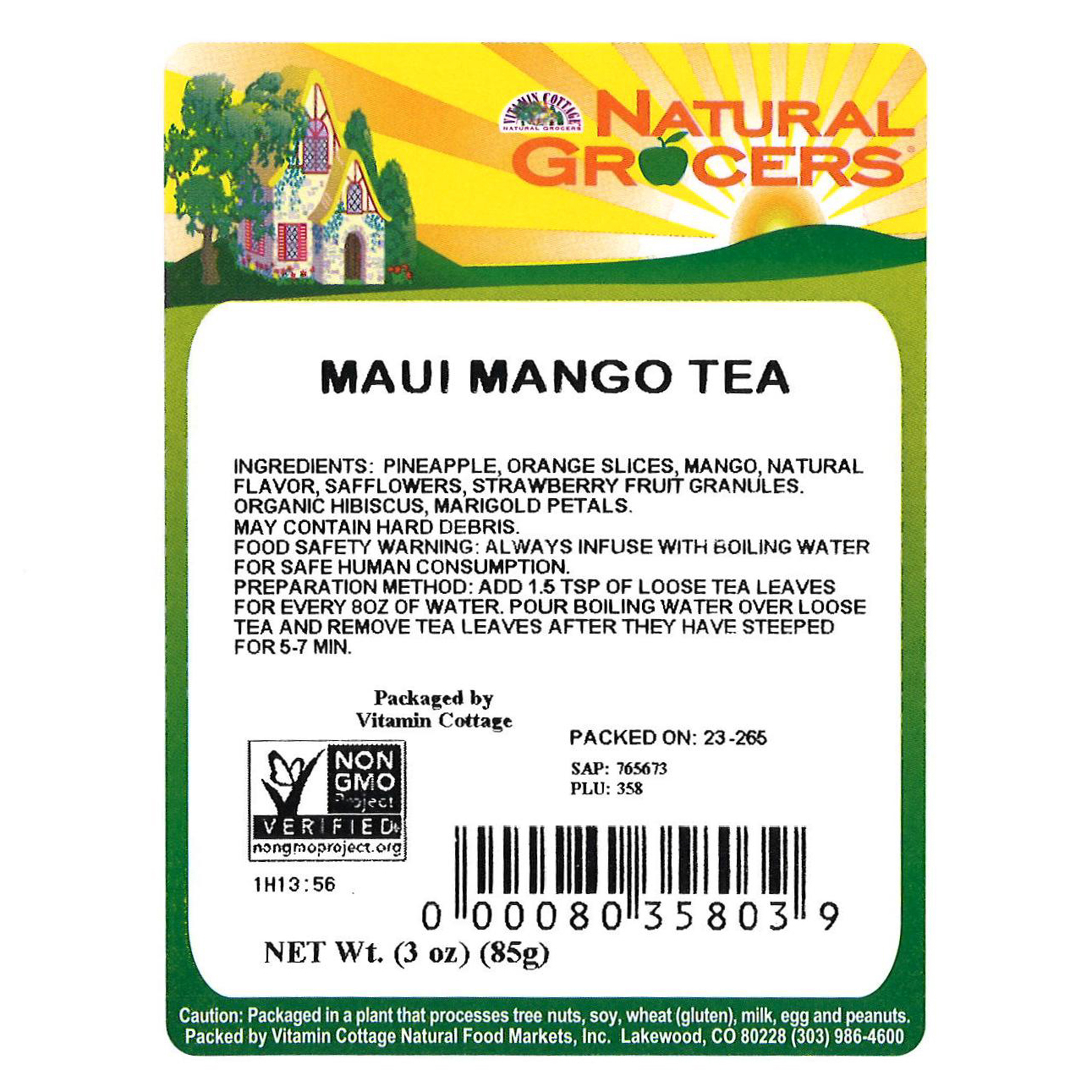 Tea Maui Mango 3 Oz | Natural Grocers