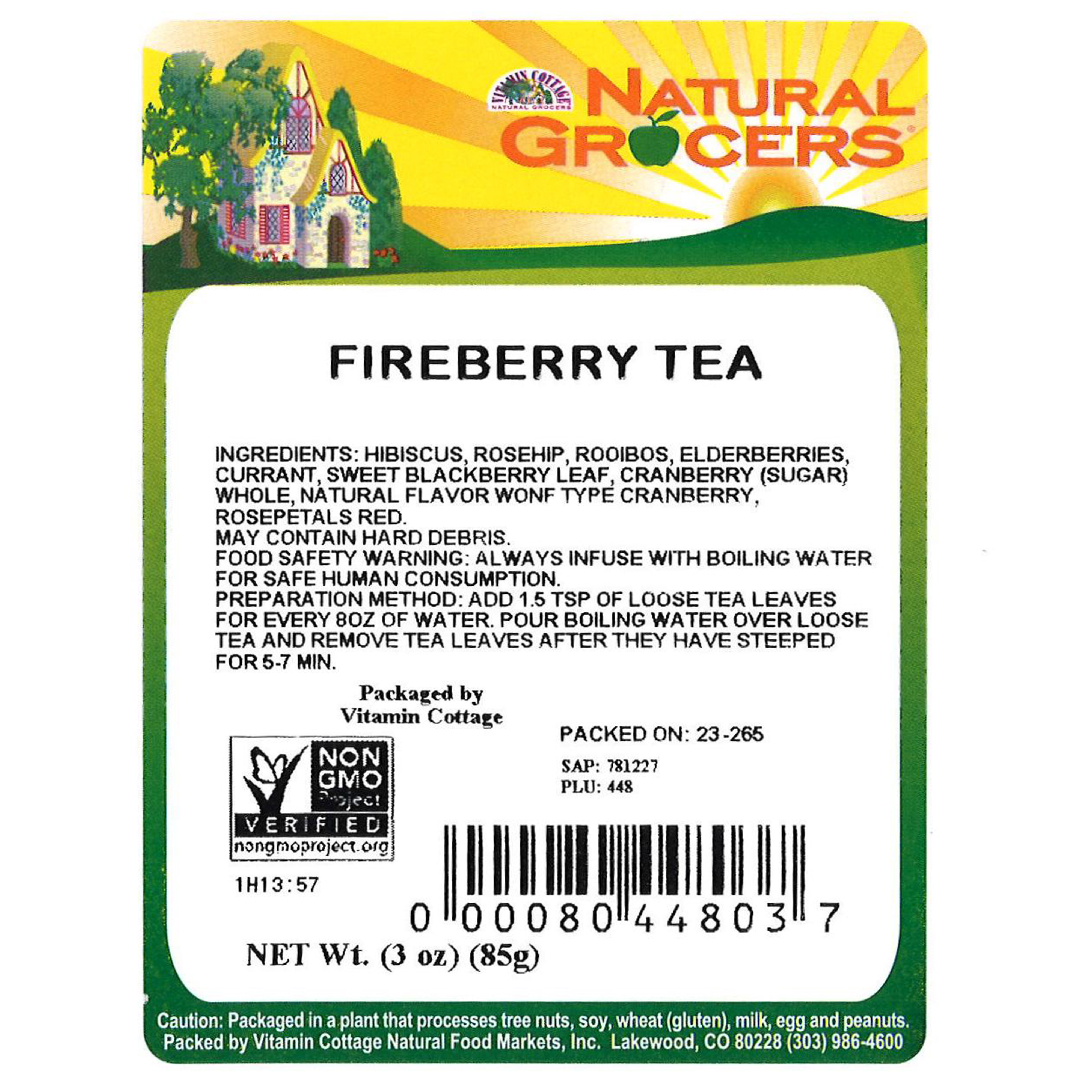 Tea Fireberry 3 Oz | Natural Grocers