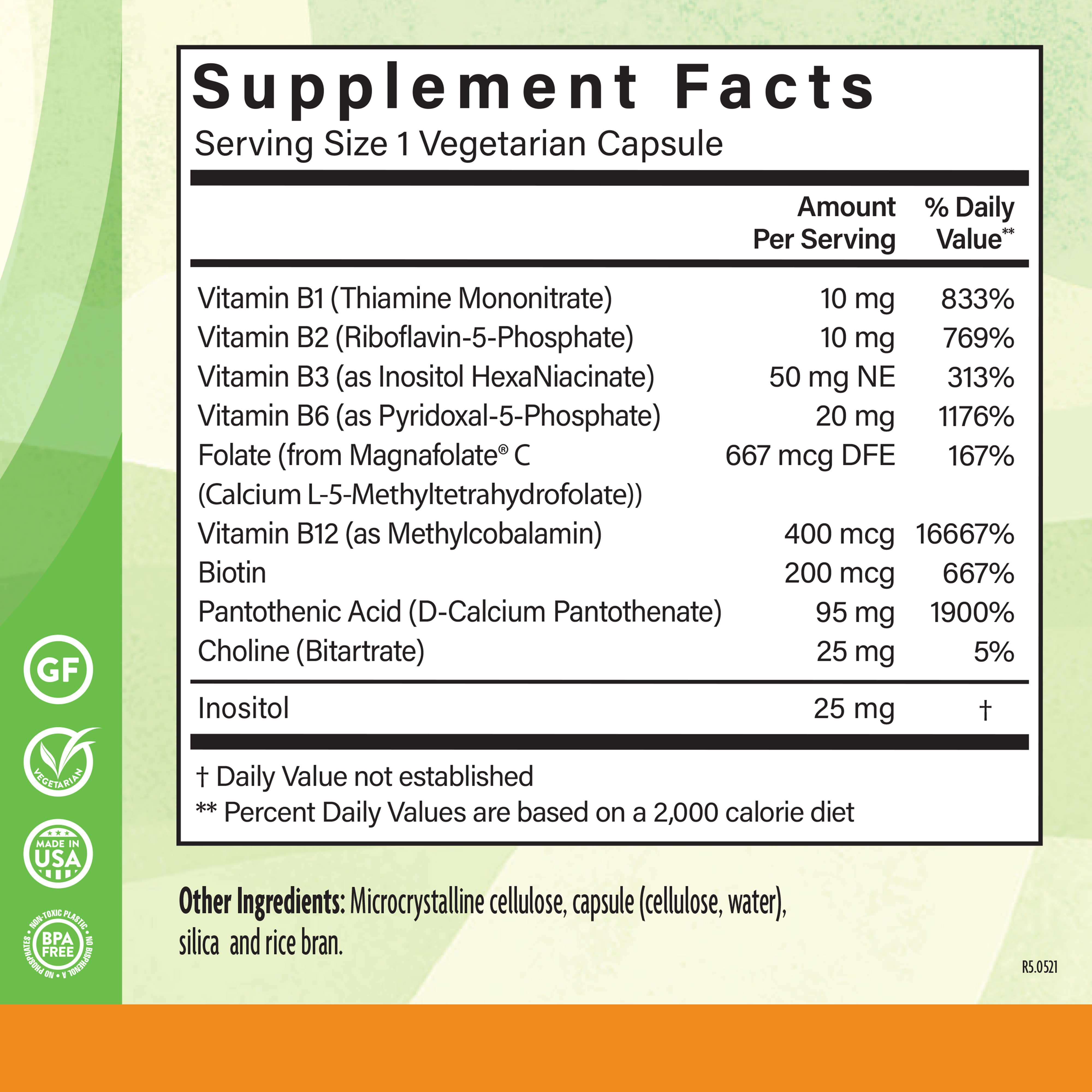 Coenzyme-b Complex 120 Veg | Natural Grocers