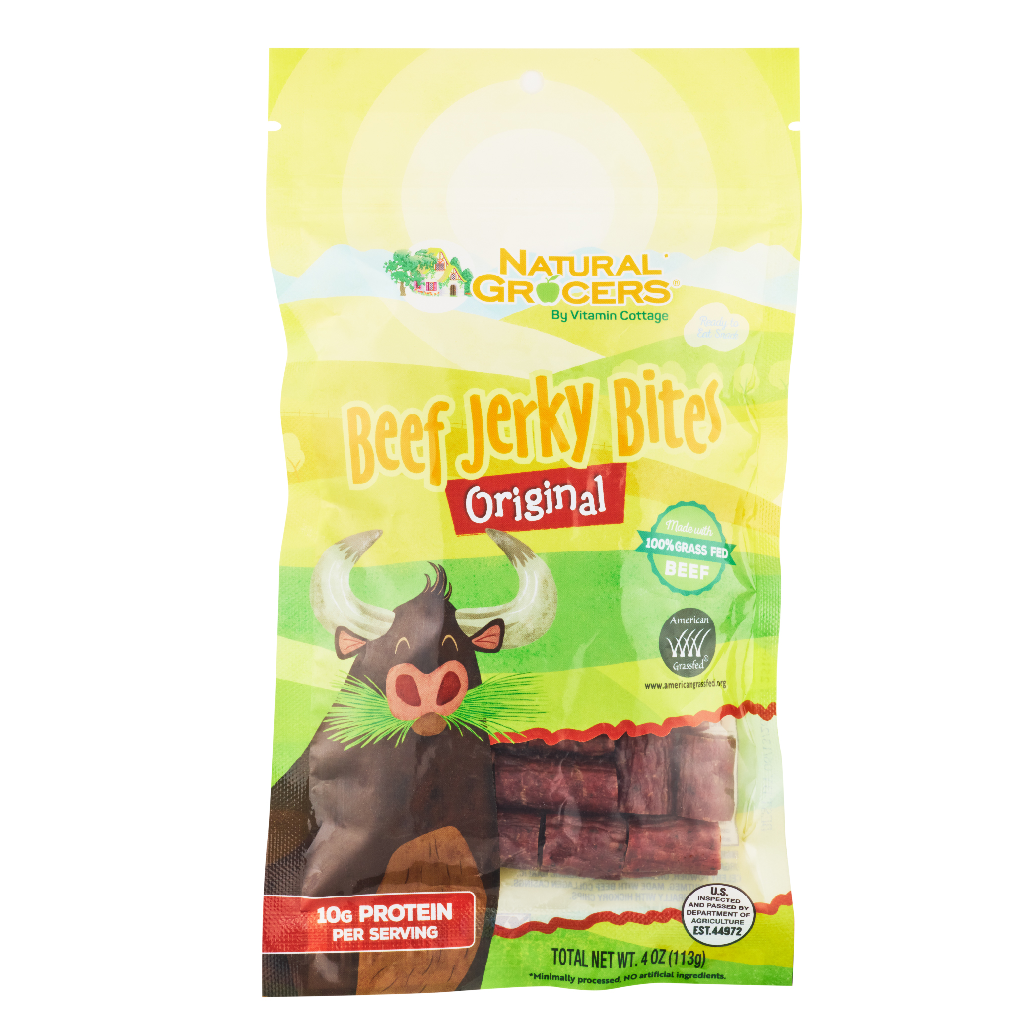 Grass-Fed Original Beef Bites, 4 OZ | Natural Grocers