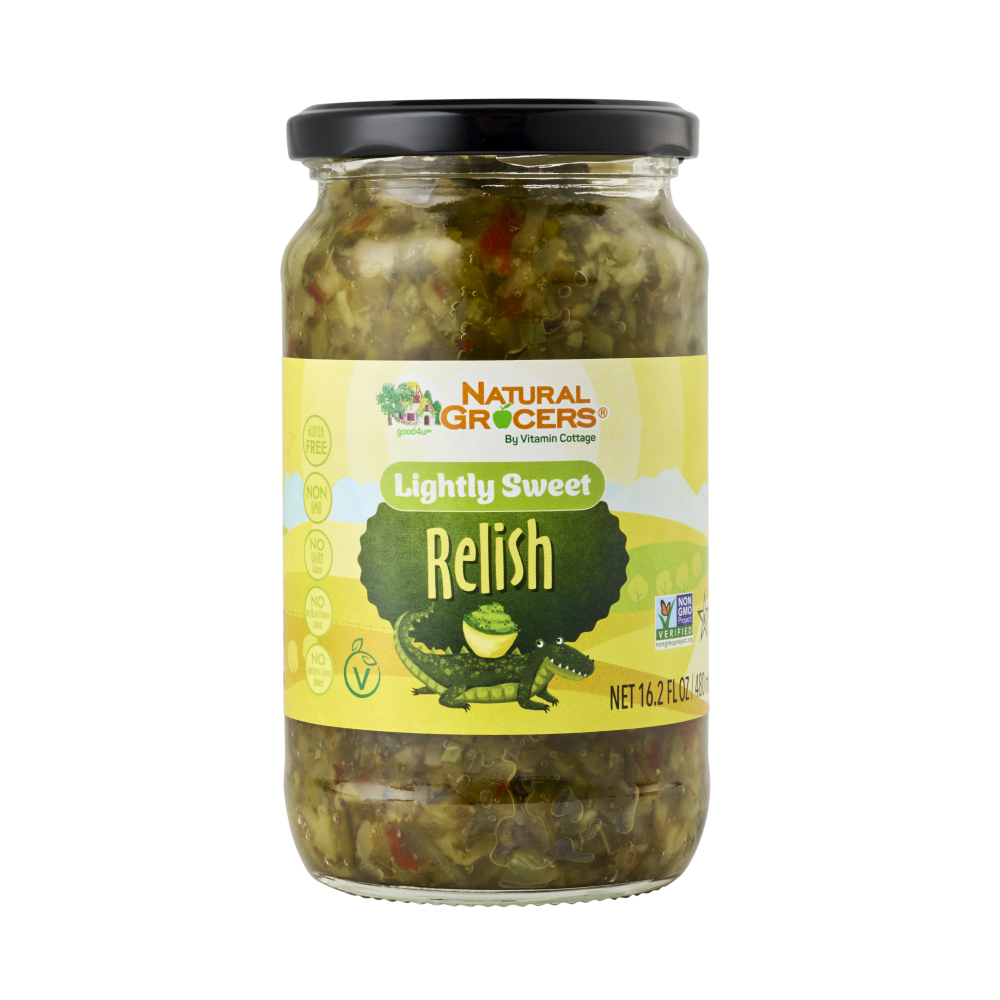Non-GMO Lightly Sweet Relish, 16.2 OZ | Natural Grocers