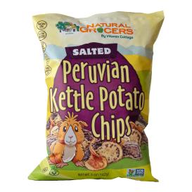 Sea Salt Peruvian Kettle Potato Chips, 5 OZ | Natural Grocers