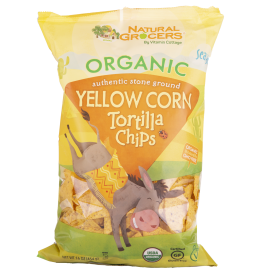 Organic Yellow Corn Tortilla Chips, 16 Oz | Natural Grocers