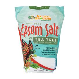 Epsom Salt Tea Tree Foot Soak 64 OZ | Natural Grocers