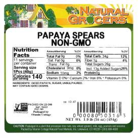 papaya label