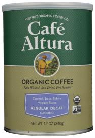 Organic Decaf Regular Roast Ground Coffee Can 12 Oz | Natural Grocers