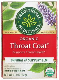 Organic Throat Coat Herbal Tea 16 Ct | Natural Grocers