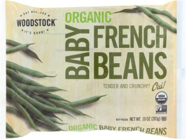 Organic Frozen Baby French Beans (haricot Vert) 10 Oz | Natural Grocers