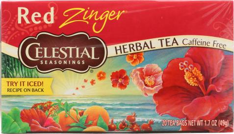 Red Zinger Herbal Tea 20 Ct | Natural Grocers