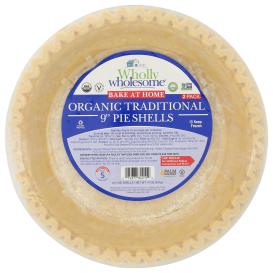 Organic Vegan Traditional 9-inch Pie Shells Twinpack 7 Oz | Natural Grocers