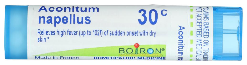 Aconitum Napellus 30c Homeopathic Tablets 80 Tab | Natural Grocers