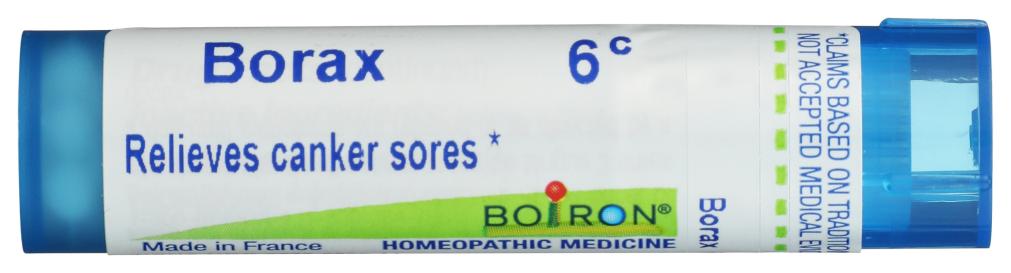 Borax 6c Homeopathic Tablets 80 Tab | Natural Grocers
