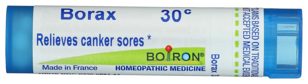 Borax 30c Homeopathic Tablets 80 Tab | Natural Grocers