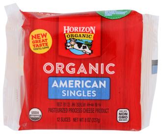 Organic Sliced American Cheese Singles 8 Oz | Natural Grocers
