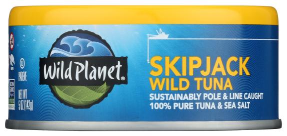Sea Salt Skipjack Wild Tuna 5 Oz | Natural Grocers