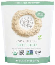Organic Sprouted Spelt Flour 80 Oz | Natural Grocers