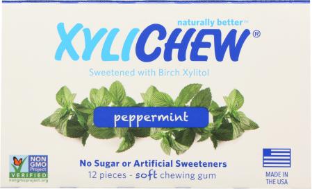 Sugar-free Black Licorice Xylitol Gum/box 12 Ct | Natural Grocers