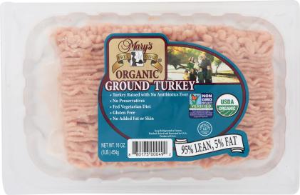 Organic Ground Turkey (gold) 16 Oz | Natural Grocers