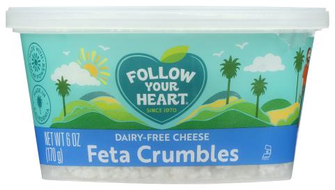 Vegan Feta Crumbles Dairy-free Cheese 6 Oz | Natural Grocers