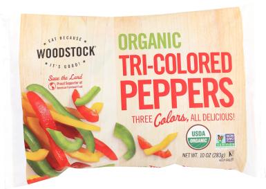 Organic Frozen Tri-colored Peppers 10 Oz | Natural Grocers