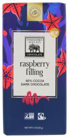 Raspberry-filling 60% Cocoa Dark Chocolate Bar 3 Oz | Natural Grocers