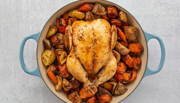 Roast Chicken With Vegetables Recipe | Natural Grocers